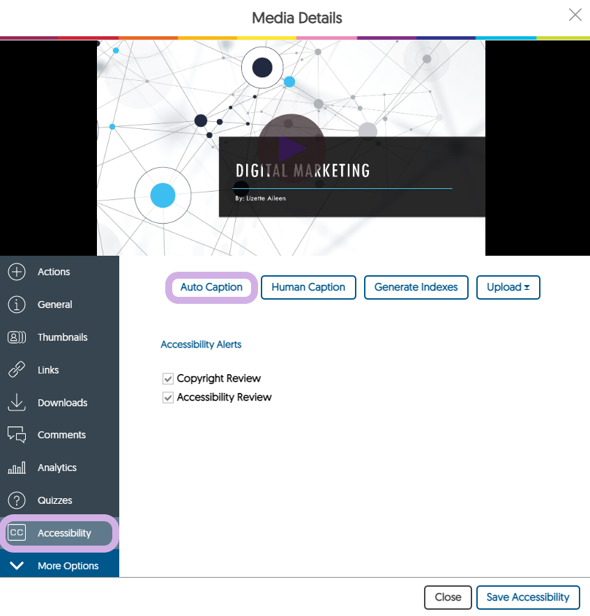 Captions & Transcripts in YuJa – WJC Information Technology and ...