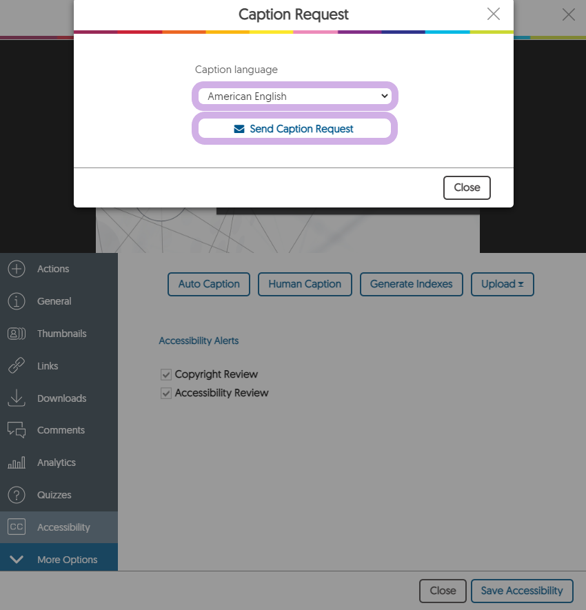 Captions & Transcripts in YuJa – William James College Helpdesk