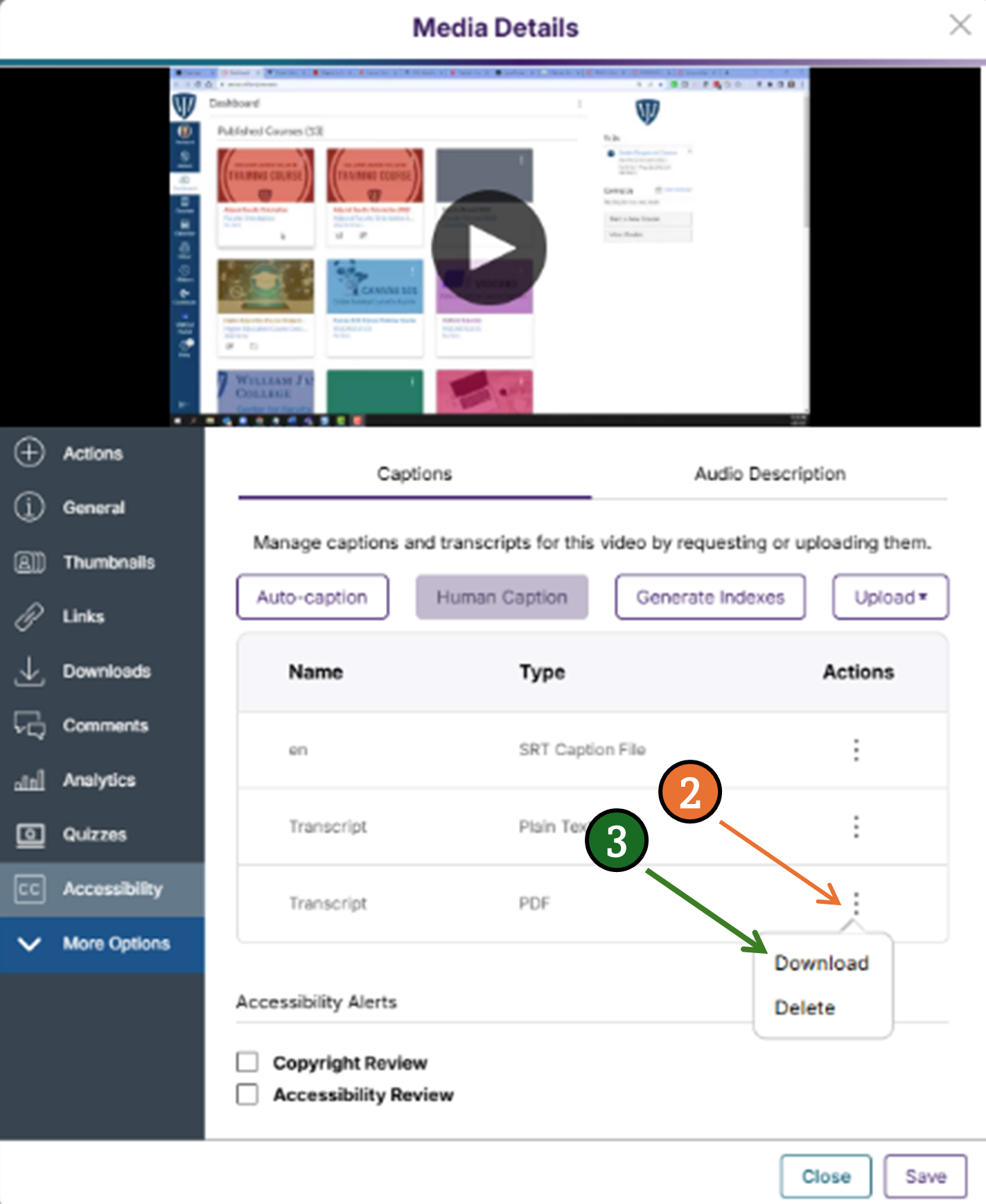 Captions & Transcripts in YuJa – WJC Information Technology and ...
